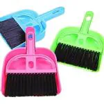 Buy WAYRON Multipurpose Plastic Mini Supdi Dustpan and Brush Broom ...