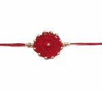 Buy My Little Princess Handmade Red Mauli Thread Body Cotton Round ...