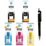 Buy HP GT 53 Black Twin & GT 52 C/M/Y Original Ink Bottle (Set of 5 ...