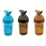 Buy Nabhya Brown Plastic Flask Bottle 200 Milliliters (Pack of 3) Online at Best Prices in India ...