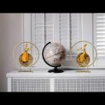 Buy SV Traders Decorative Mosaic Work Multi Color Iron Painted Round ...