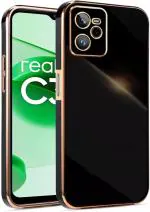 Buy Mintak Realme C35 Black Silicon 3D 360 Degree Protection Mobile ...