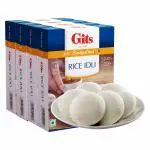 Buy Gits Instant Rice Idli Breakfast Mix, 800g (Pack of 4 X 200g Each ...