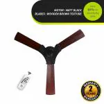 Buy VG Green Breeze Plus BLDC Ceiling Fan with Remote (Matt Black ...