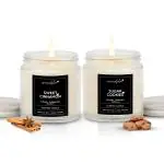 Buy Aromahpure Scented Candles (55 hours) (100% Soy Wax )- Handcrafted | Smoke-Free | Sweet ...