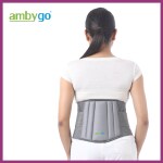 Buy AMBYGO Lumbo Sacral Support Premium for Back Support (XL, Grey ...