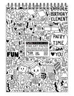 Buy Craft Qila Party Time (50 Sheets, 100 Pages) A5 Sketchbook | Top ...