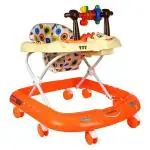 Buy Goyal's Baby Musical Walker - Foldable & Height Adjustable Monkey ...