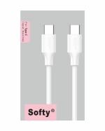 Buy SOFTY Type-C to Type-C 45W 3AMP Quick Charging and Data Transfer PD ...
