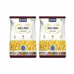 Buy Keya Gourmet Shell Durum Wheat Semolina Pasta | 400 gm x 2 (800 gm ...
