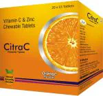 Buy Kaylite_ CitraC Natural Immunity Booster Vitamin C & Zinc -Orange ...