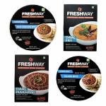 Buy Freshway Ready to Eat Combo (Daal Makhani Rice, Daal Fry, Rajama ...