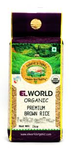 Buy ELWORLD AGRO & ORGANIC FOOD PRODUCTS Traditional Brown Basmati Rice ...
