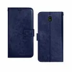 Buy Jotech Vintage Flip Cover For Nokia C01 Plus- Blue Online at Best ...