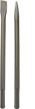 Buy DUMDAAR 18x400mm FLAT and POINTED SDS Max Shank Chisel for ...