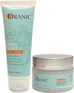 Buy ORANIC Plant Derived Face Wash and Face Cream Paraben and SLS Free ...