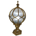 Buy Kiyah lights Aluminium Antique Gold Tecture Standard Gate Light ...