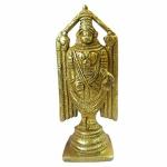 Buy GURU JEE Handmade Brass Statue Hindu God Tirupati Balajee Standing ...