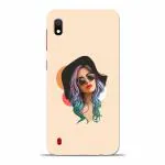 Buy Covers Gap Samsung Galaxy A10 Girl Sketch Plastic Back Cover 5 x 20 ...