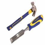 Buy GOODYEAR WOOD CHISEL 1-1/2" + CLAW HAMMER WITH FIBER GLASS HANDLE ...