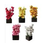Buy DEV CREATION Blossom/Orchid Artificial Flower with Pot (Multicolor ...