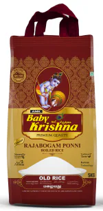 Buy AMK BABY KRISHNA PONNI BOILED RICE -5KG Online at Best Prices in ...