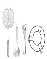 Buy Wofier Masher Stainless Steel Kitchen Pakad Tool And Kadhai Pot ...