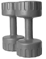 Buy Griffin PVC Dumbbells Set Black Fixed Weights Dumbbells for Men ...