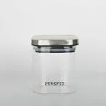 Buy PUREFIT ; Healthy Me Transparent Glass Multipurpose Square Airtight ...