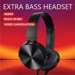 Buy SKYPHR Extra Bass Headphones Wired Headset (Jade Black, On the Ear ...