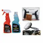 Buy Indopower Ff963-TYRE SHINER SPRAY 250ml+ CAR SHAMPOO 250ml ...