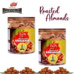 Buy Saanvi LGN Premium California Roasted & Salted Almonds 500gm Jar (Pack of 2) Almonds (2x 250 ...