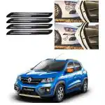 Buy Feelitson Black Car Bumper Protector Safety Guard Double Strip For ...