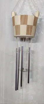 Buy Ngt Online 5 Rod Bucket Wind Chimes Model BTS-15 Online at Best ...