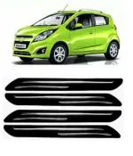 Buy Gee Cee Black Pvc Car Bumper Protector Guard For Chevrolet Beat ...