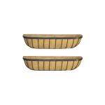 Buy GARDEN KING 24 Inch Wall Mounted Trough Black for Indoor and ...