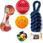 Buy PSK Pet Mart Dogs Chew Toys, Rope Toys, Ball Toys, Rope Dumble Toys ...