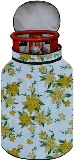 Buy Aavya Unique Fashion Multicolor Pvc Gas Cylinder Cover - 31.75 Cm ...