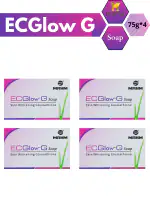 Buy Herbal Hage EcGlow G Soap ( PACK OF 4 ) Online at Best Prices in ...