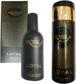 Buy Rosila Loyal Perfume, Loyal Deodorant Perfume For Men And Women, 230 Ml (Set Of 2) Online at ...