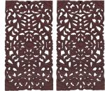 Buy VAS Collection Home Hand Carved Decorative Wall Panel 12 x 24 inch ...