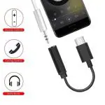 Buy JSTBUY LABEL Type C to 3.5mm Headphone Jack Adapter for One Plus 6t, Xiaomi A1, A2 and All ...