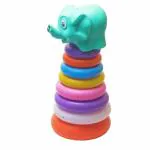 Buy KidWink Rainbow Stacking Ring Toys for Kids Rings Toys Stacking ...