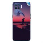 Buy GADGETSWRAP Printed Vinyl Skin Sticker for Oppo F17 Pro - smoke 2 ...