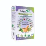 Buy SatyaaVeda USDA Certified Organic Black Hair Colour Kit | Made with 12 Ayurvedic Organic ...