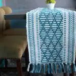 Buy PEACE WAYZ Handmade table runner and placemats for 6 seater dining ...