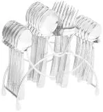 Buy FnS Zest Stainless Steel Cutlery Set with Baby Spoon (Set of 24 Pcs ...