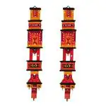 Buy VARUNAVI Handloom Cotton Pillar wall Hanging Home Decor Tapestry 35 ...