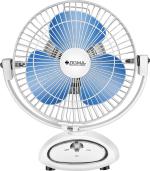 Buy Zigma Misty 225 Mm 3 Blade Ultra High Speed Table Fan, White Online ...