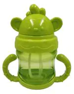 Buy Te Quiti Green Plastic Leakproof Durable BPA Free Non-Toxic Baby Sipper With Straw 240ml ...